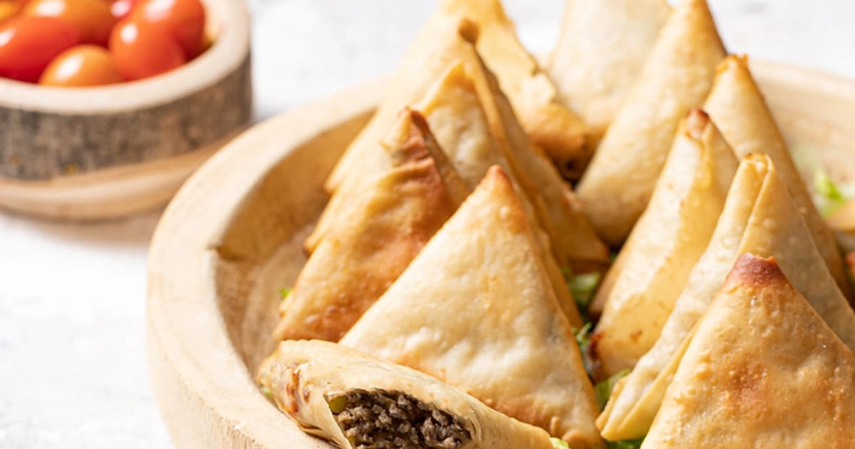 Flavorful Meat Sambusak | Mai Frozen Food in Amman