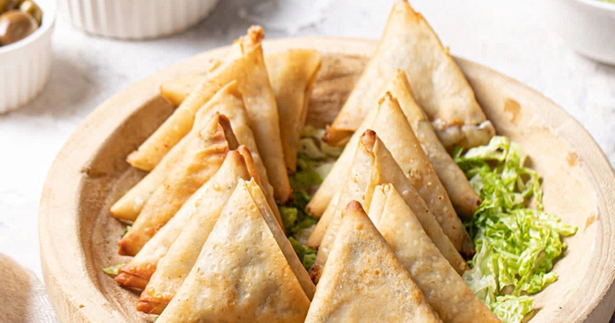 Crispy Vegetable Sambusak | Mai Frozen Food in Amman